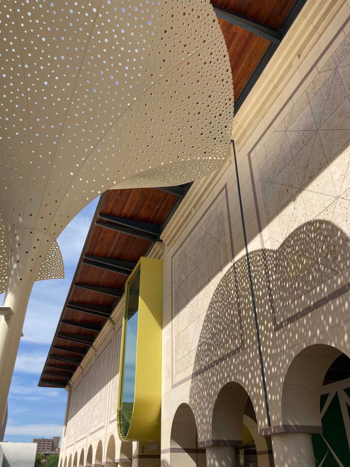 Snøhetta's Shade Canopy at Blanton Museum of Art