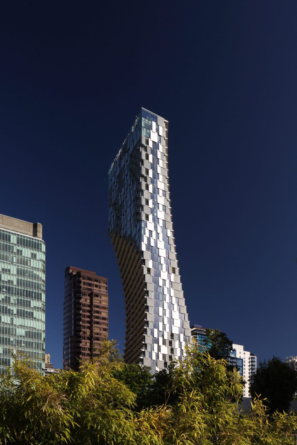 Kengo Kuma-designed Alberni Tower features impressive sculptural symmetry