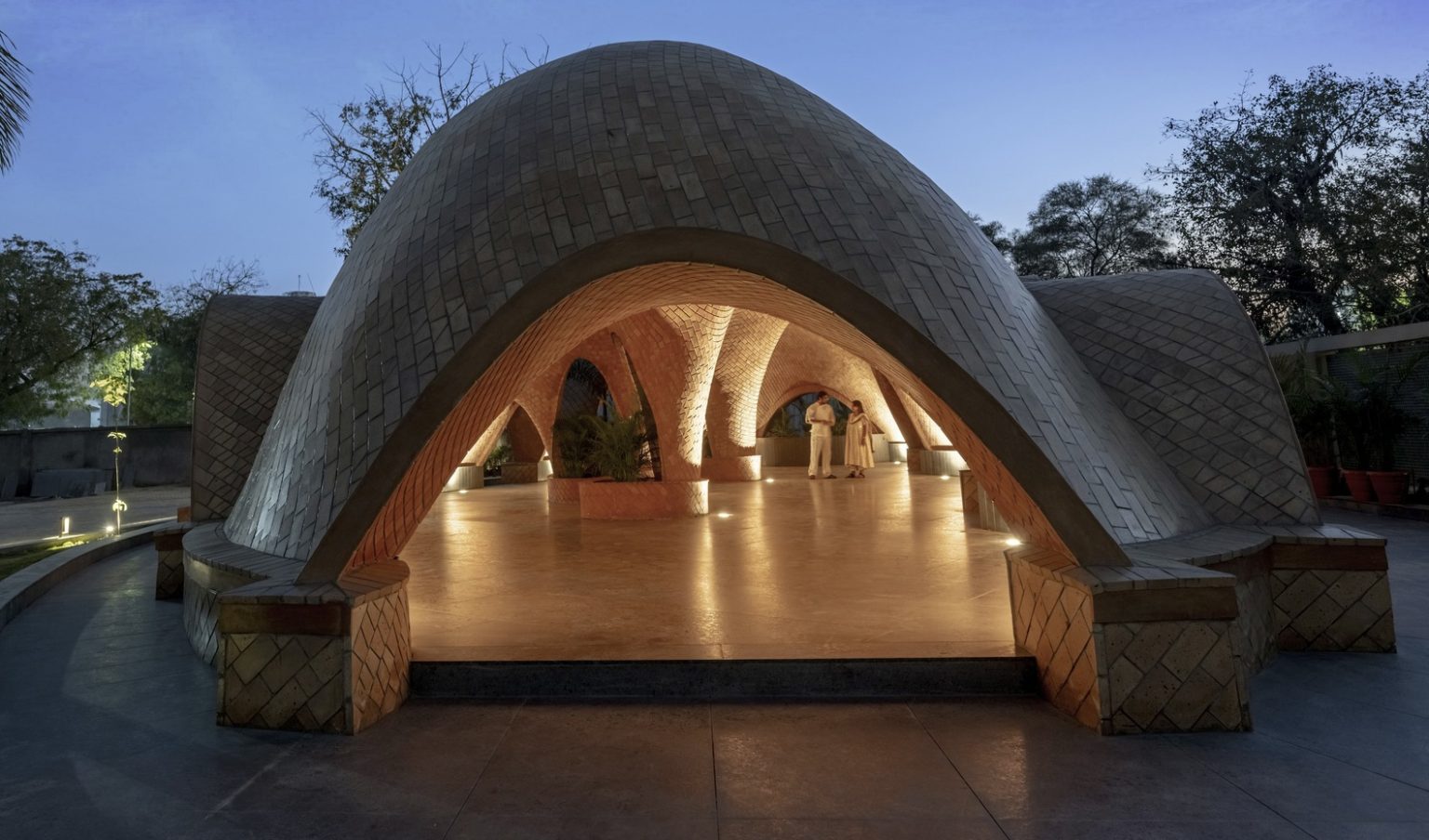 Tarang Pavilion: dynamic exhibition by The Grid Architects