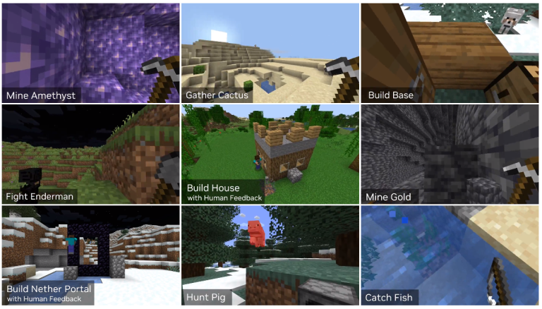 Voyager' to solve problems inside Minecraft