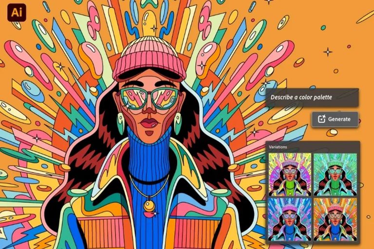 Adobe Illustrator adds Generative Recolor AI by Firefly