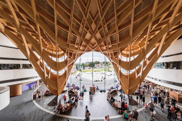 fjmt's design vision for Bunjil Place aims to achieve authenticity