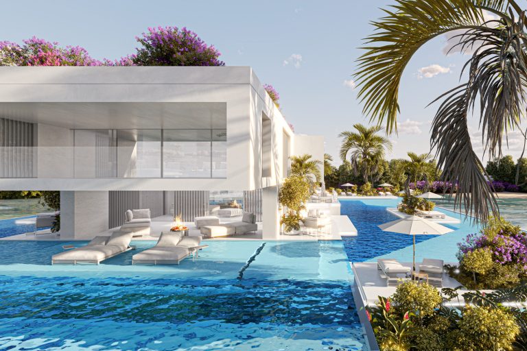 Eagle Mansion Signature Villa by MASK will be built on an artificial island