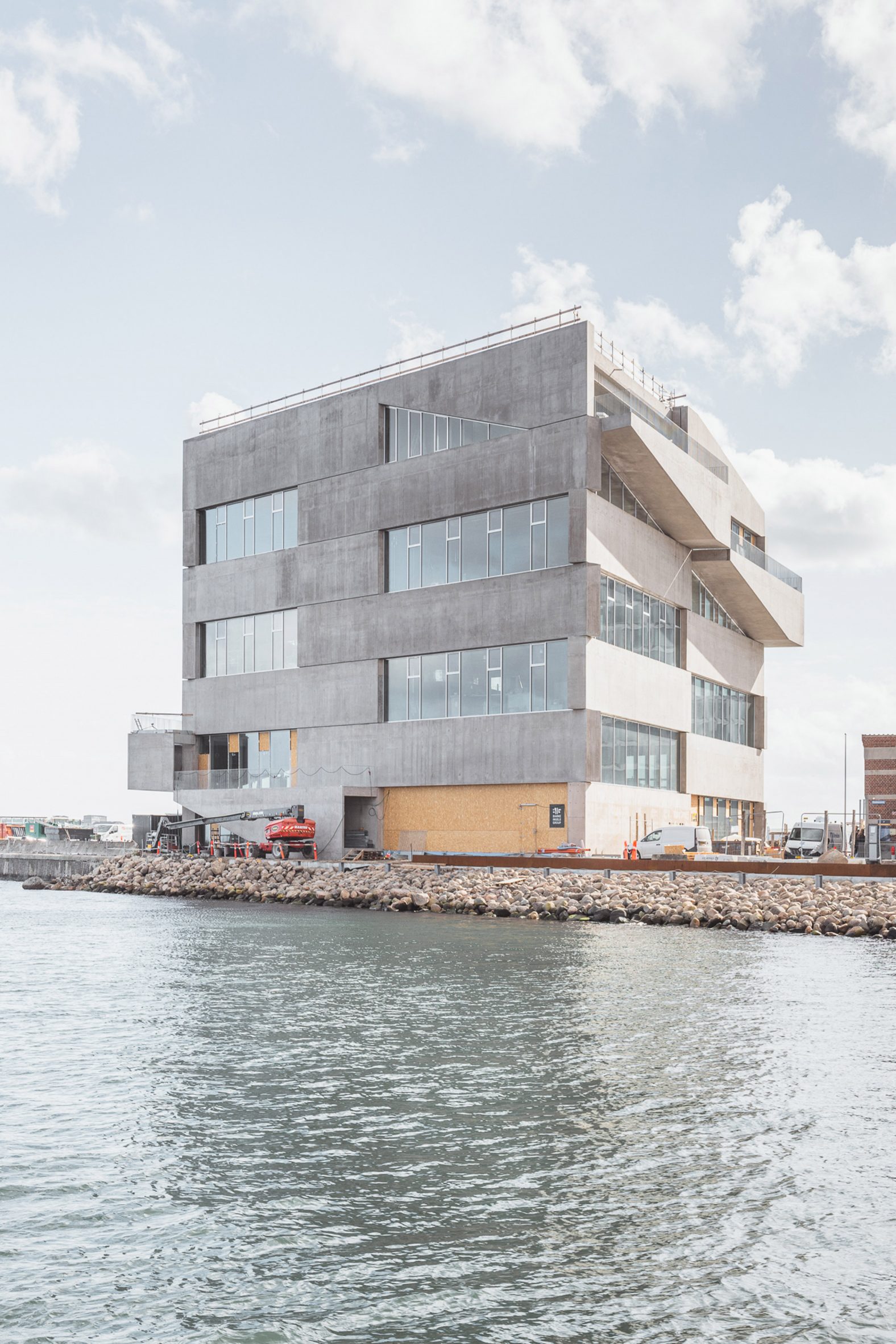 The construction of BIG HQ in Copenhagen is almost finished