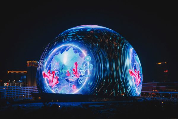 The biggest spherical structure in the world has been revealed in Las Vegas