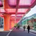AI-powered pedestrian bridge designs for a dynamic cityscape