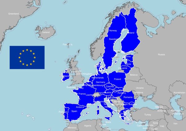 European Union, a regional institution in a geographic approach