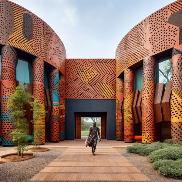 Rolo's educational centers blend African art, architecture with AI