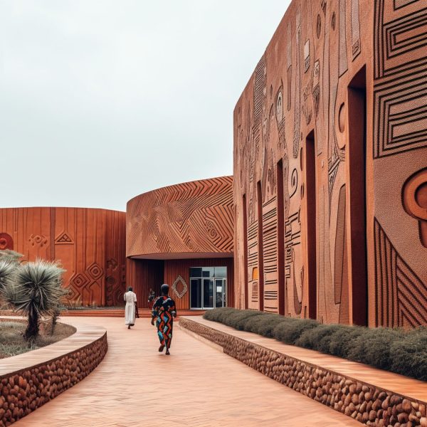 Rolo's educational centers blend African art, architecture with AI