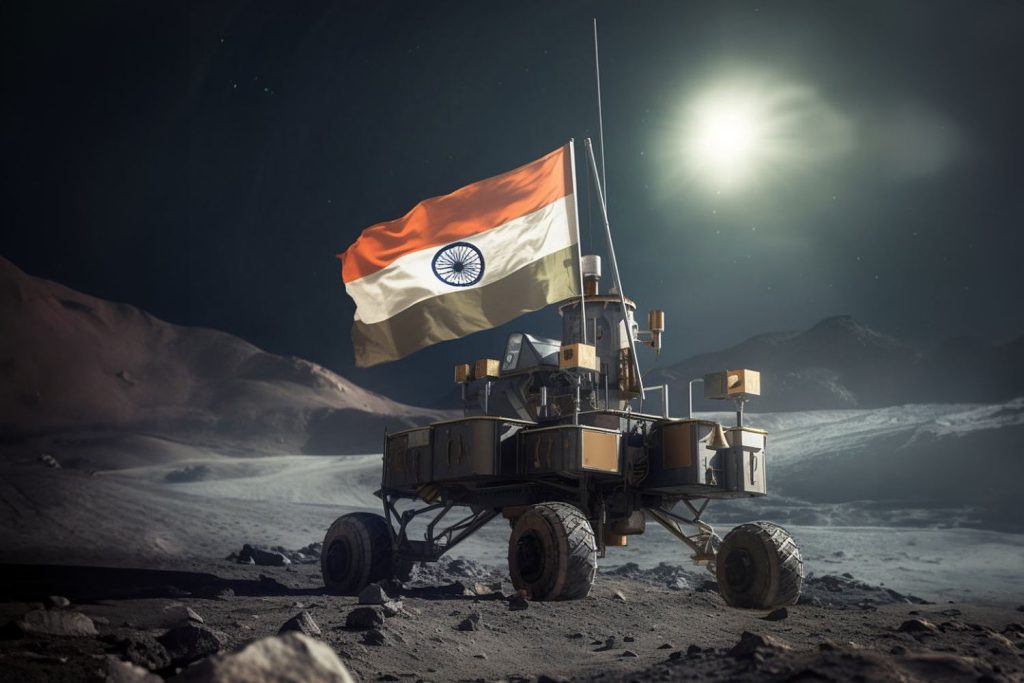 India lands spacecraft on the moon