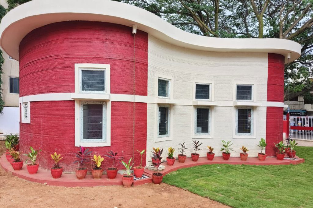 India unveiled the world's first 3D-printed post office in Bengaluru