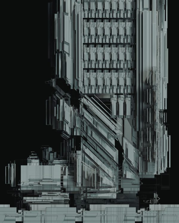 Spatial Fragmentations with Houdini- Studio Mümün Keser