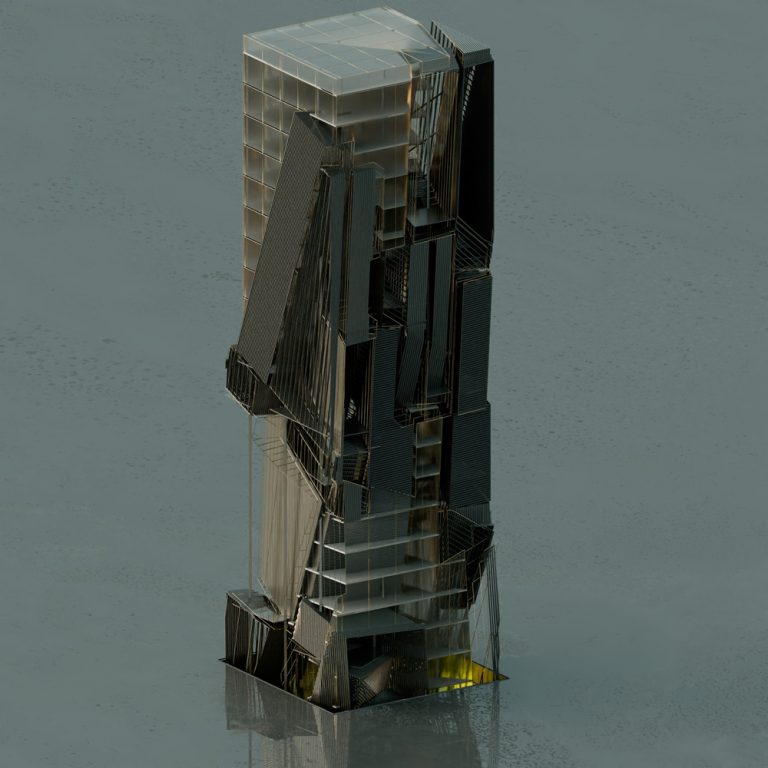 Spatial Fragmentations with Houdini- Studio Mümün Keser