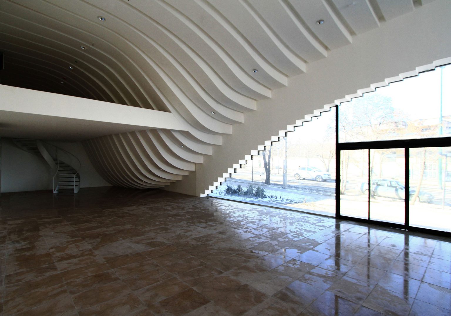 Termeh Office Commercial Building: wave-like design