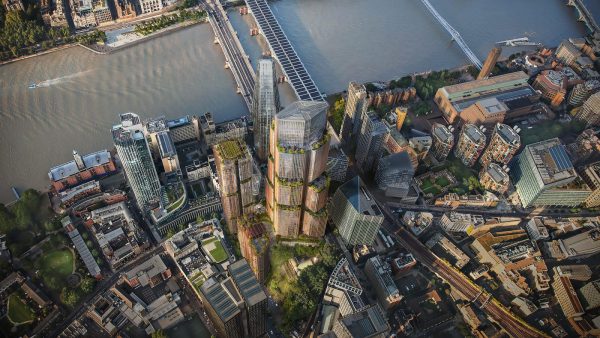 Foster + Partners revealed plans for a 200-meters-tall tower in London