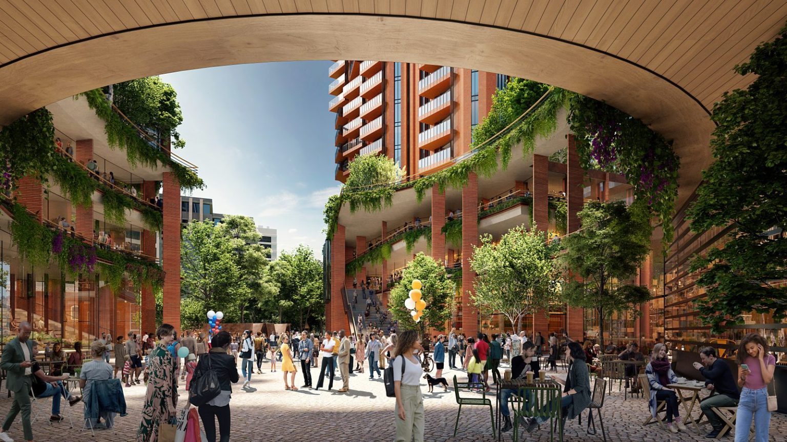 Foster + Partners revealed plans for a 200-meters-tall tower in London