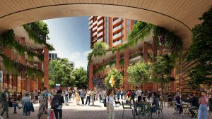 Foster + Partners revealed plans for a 200-meters-tall tower in London