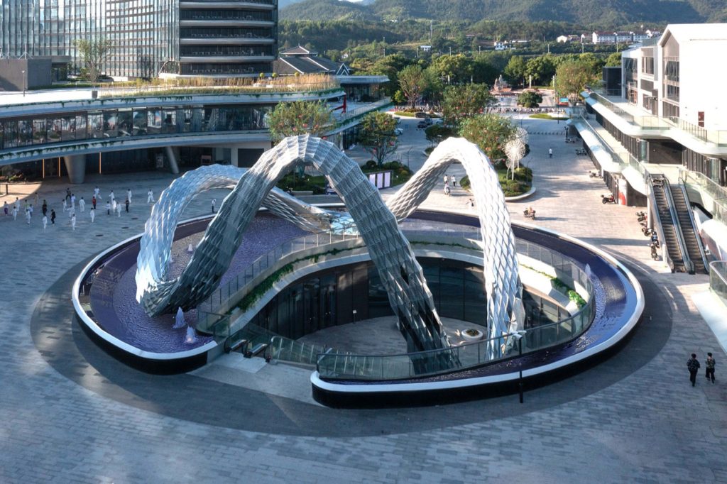 Lishui Yintai City connects urban and natural elements