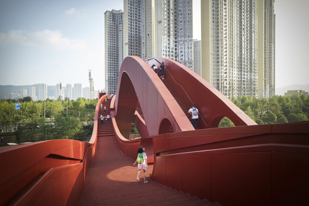 Lucky Knot Bridge blends tradition, and modernity