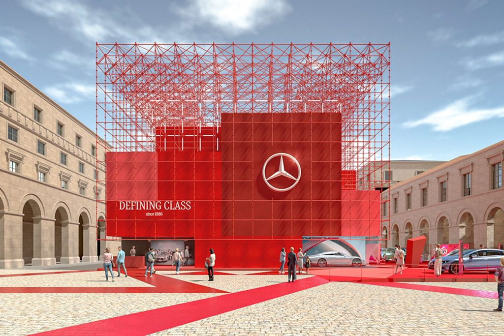 Mercedes-Benz Pavilion unveils electric mobility marvels