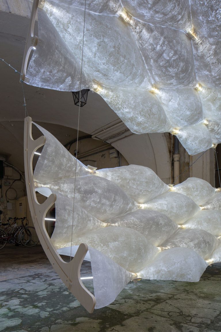 Washi Paper Pavilion: Recycled paper by YET Architecture
