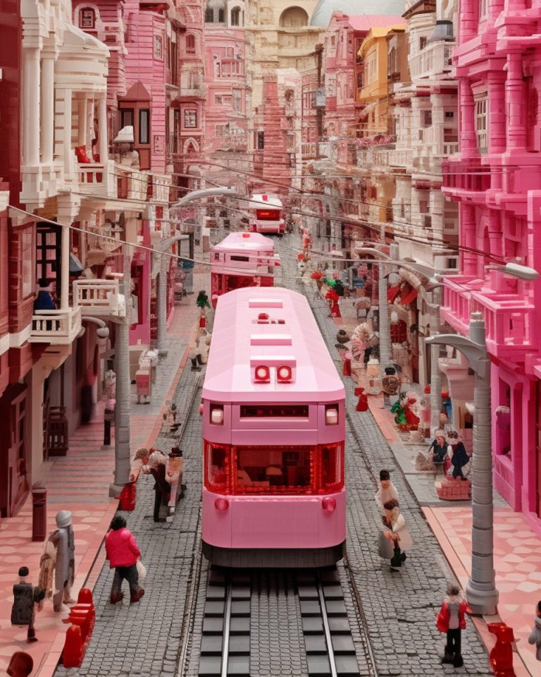 Istanbul as Legoland by using AI PA | Architecture and Technology