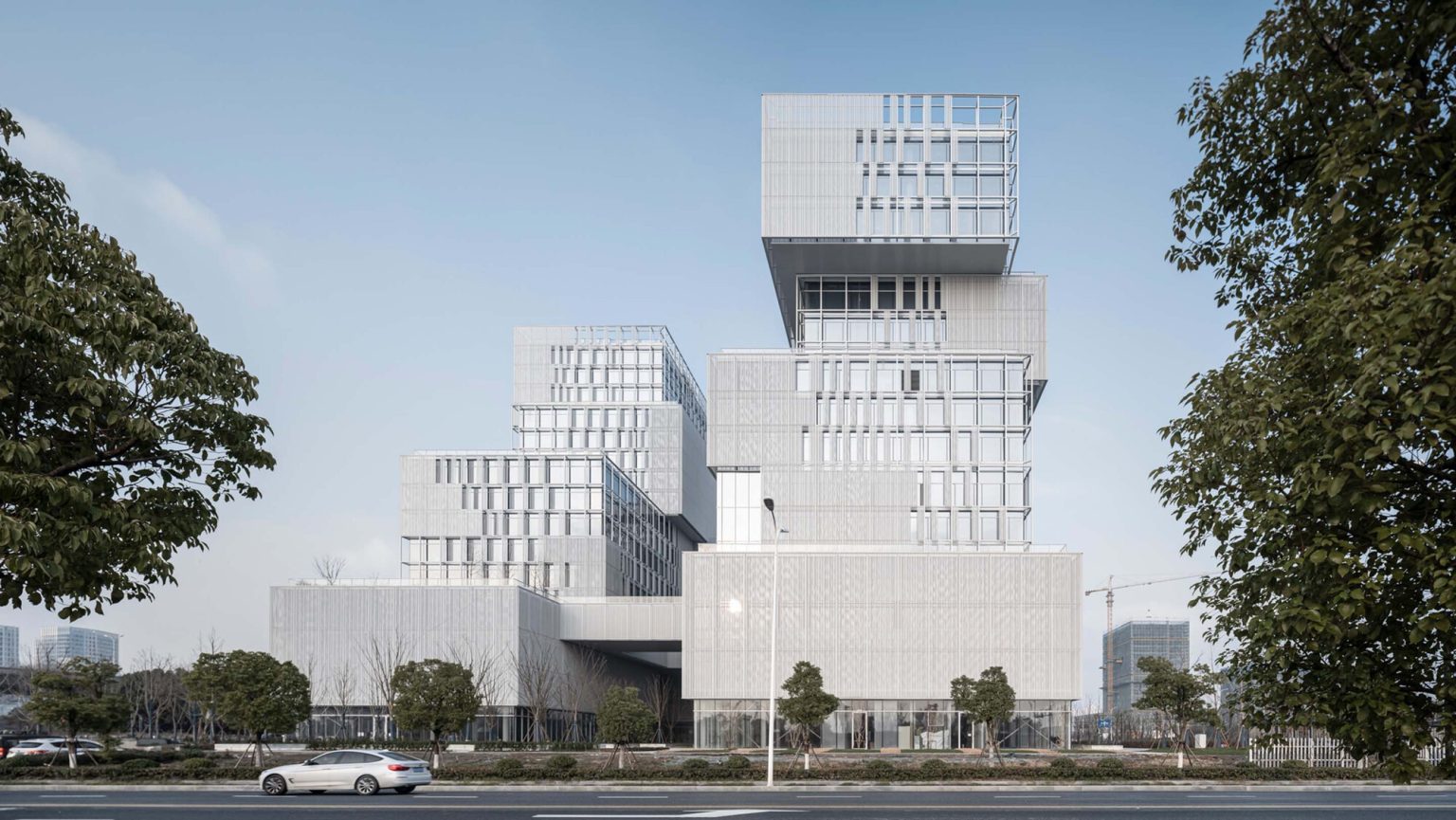 Smart New World Innovation Center Parametric Architecture