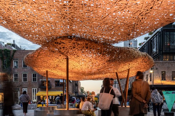 Bamboo Cloud - Parametric Architecture