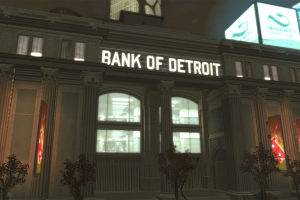 Cyber renaissance cities of Deus Ex: Prague, Hengsha, Detroit