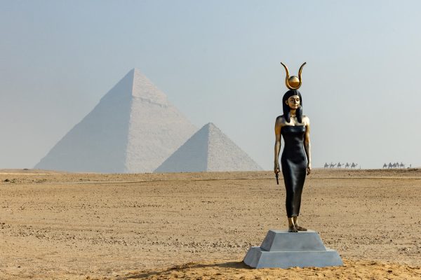 "Forever is Now" takes place at the Great Pyramids of Giza for the ...