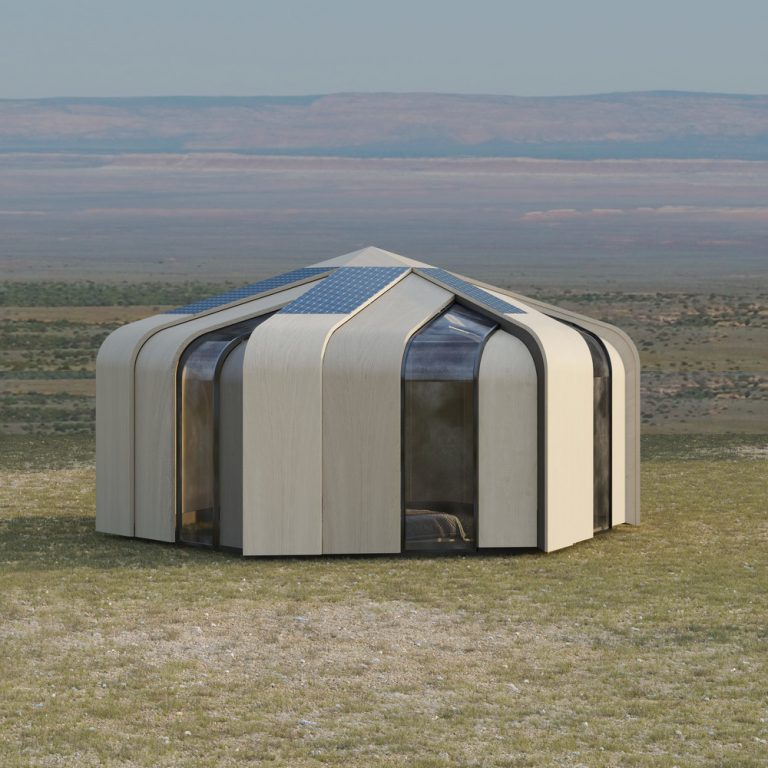 Modern Kazakh Yurt: Mobile structures from nomadic experience