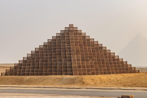 "Forever is Now" takes place at the Great Pyramids of Giza for the third time