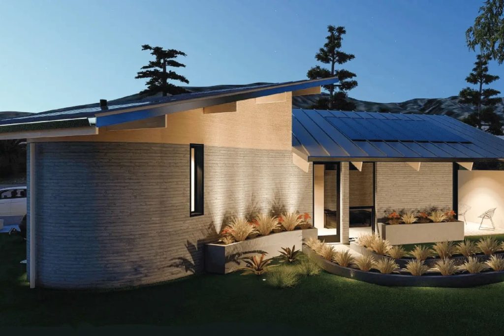 LA's first 3D printed net zero house completed by Woodbury University