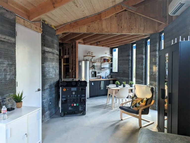 LA's first 3D printed net zero house completed by Woodbury University