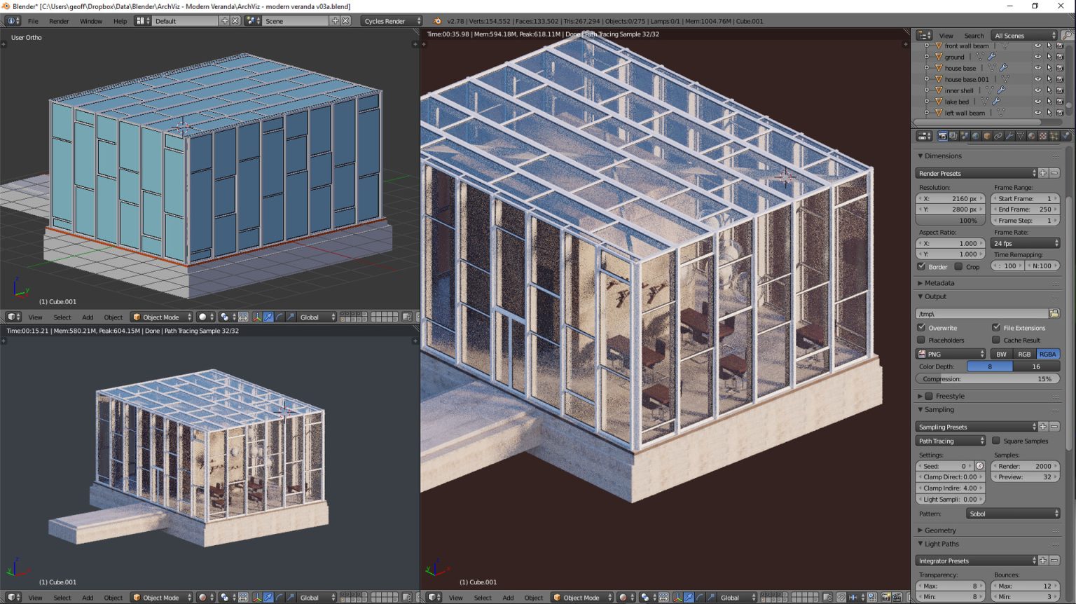 Blender's impact on 3D modeling and architectural visualization