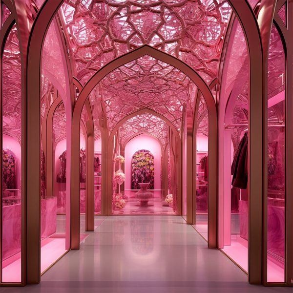 Golshan: AI-generated mall inspired by Iranian architecture