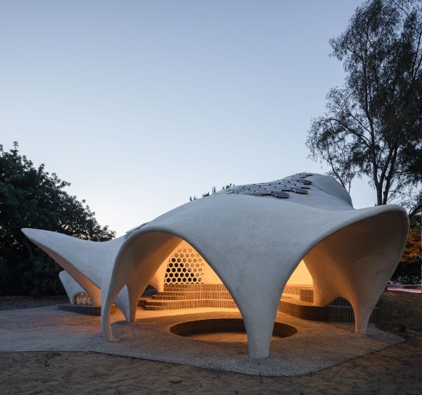 Pavilion E4 features a modern classroom design