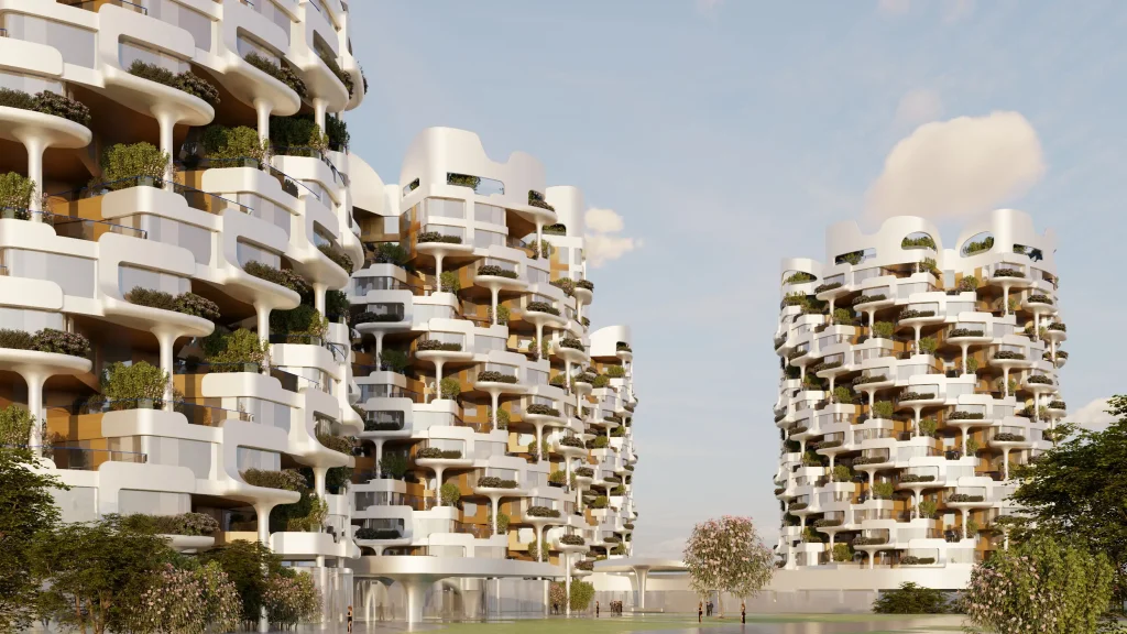 UNStudio Unveils Hannamdong-4 Residences