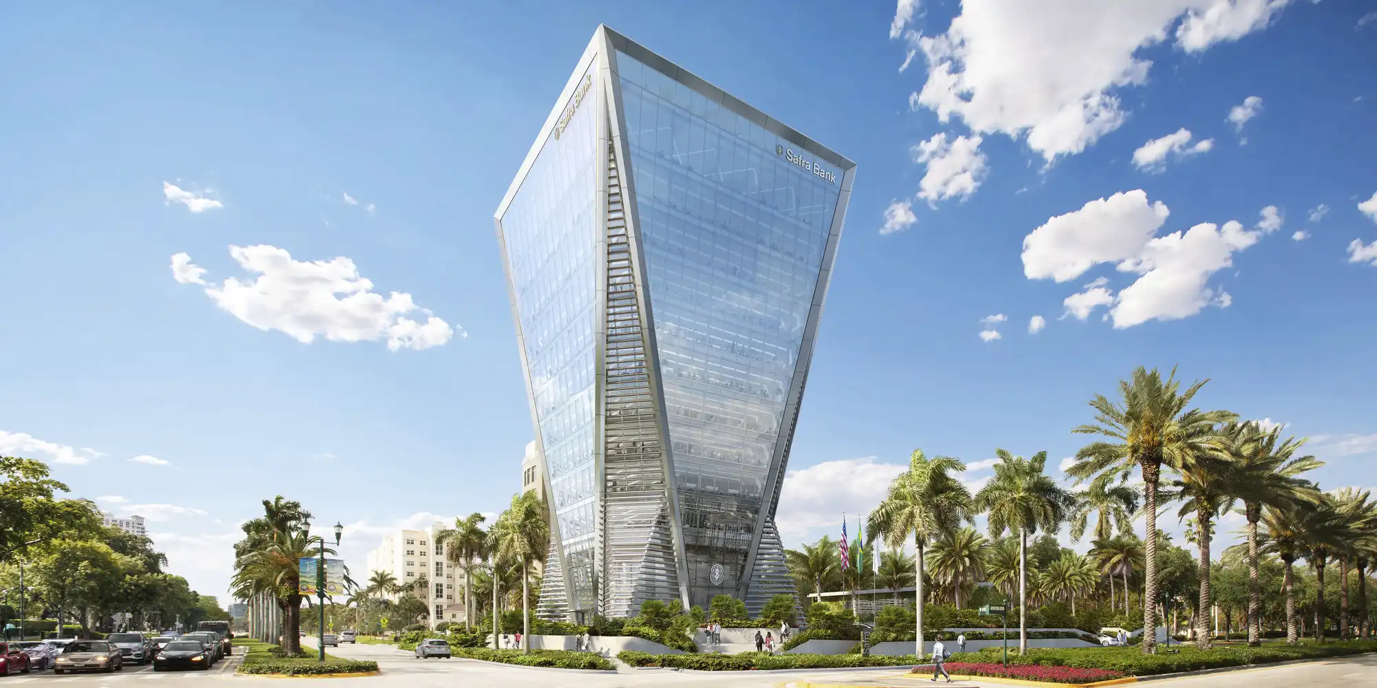 Foster + Partners' Safra National Bank Tower Tops Out in Miami