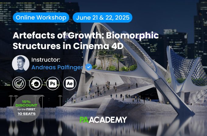 Artefacts of Growth: Biomorphic Structures in Cinema 4D