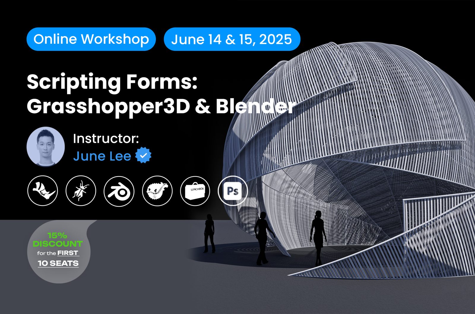 Scripting Forms: Grasshopper3D & Blender
