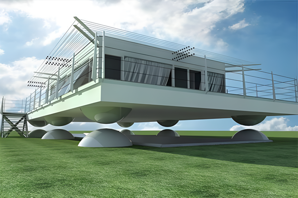 Japan's Floating House Solution to Earthquake Protection