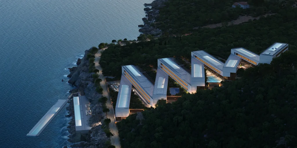 Zigzag Resort in Albania: A Coastal Masterpiece with Cascading Terraces ...
