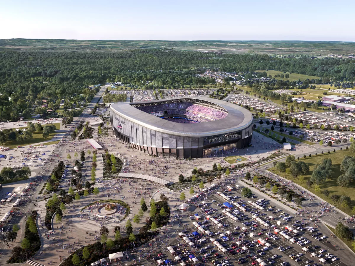 Populous Presents Buffalo Bills New Stadium Design Replacing Highmark ...
