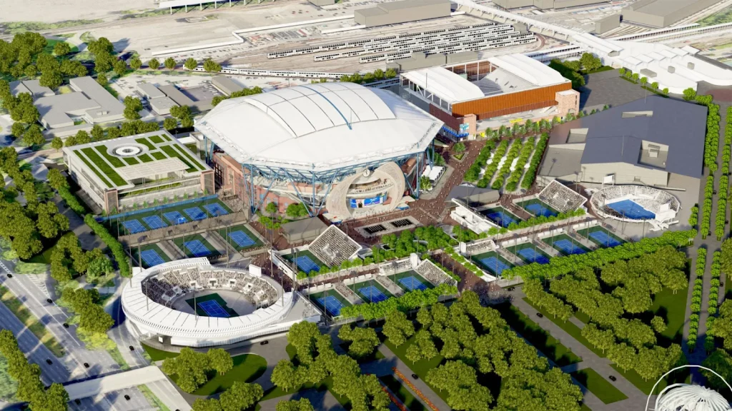 USTA and ROSSETTI to Lead $800 Million Arthur Ashe Stadium Renovation