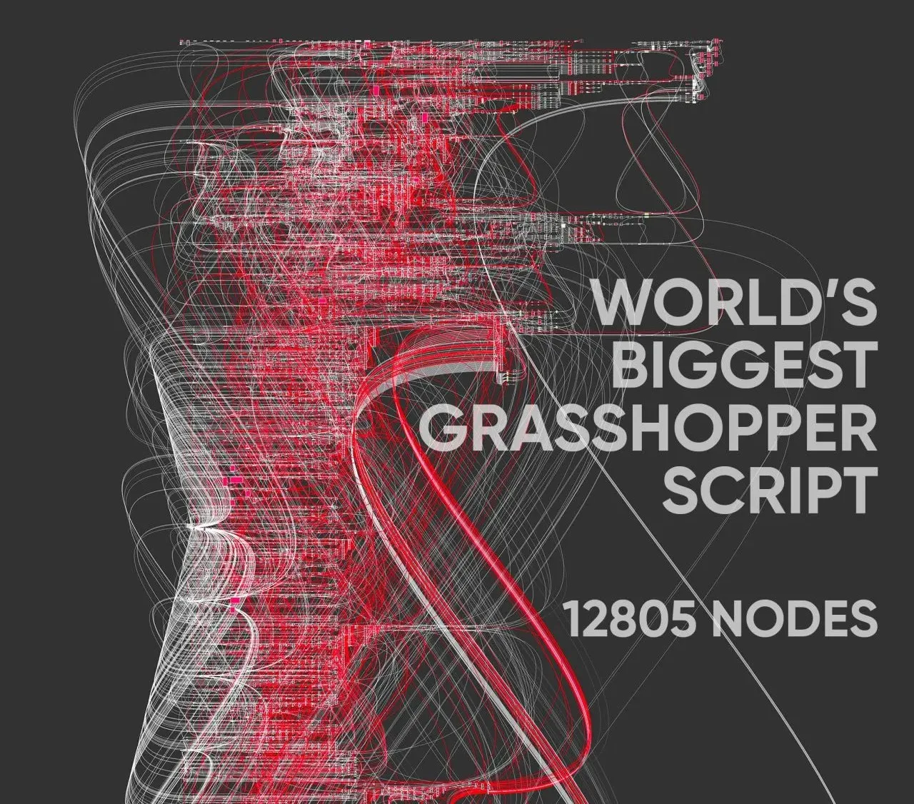 World’s Biggest Grasshopper Script: VAMI’s 12,805-Node Workflow by Eltun A.