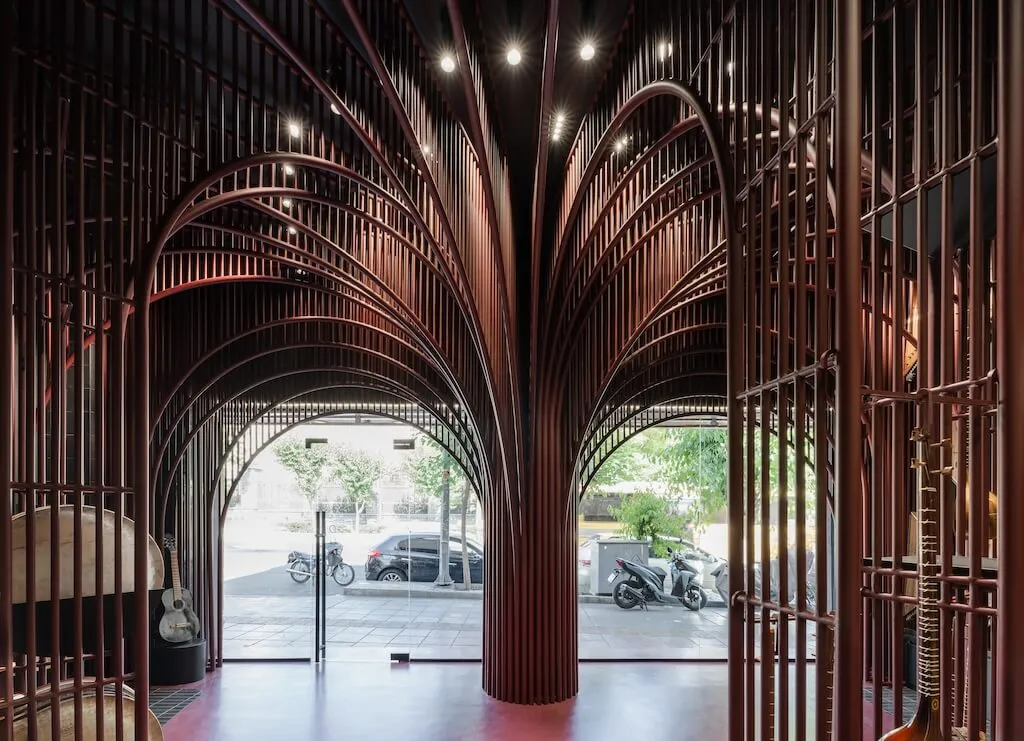 Tehran’s Mousavi Music Instruments Gallery by Neda Mirani