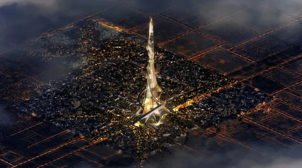World’s Next Tallest Tower: Rise Tower for Vision 2030