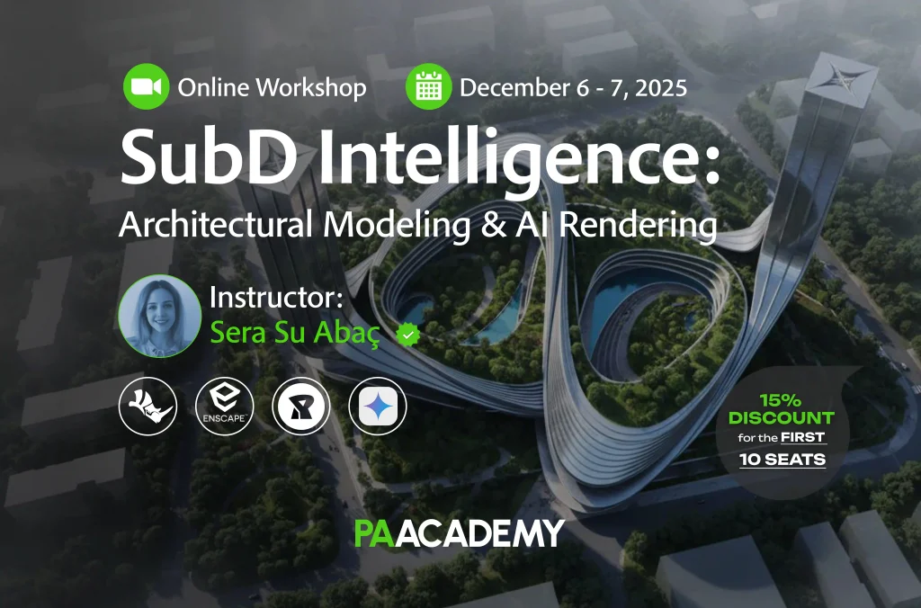 SubD Intelligence: Architectural Modeling & AI Rendering