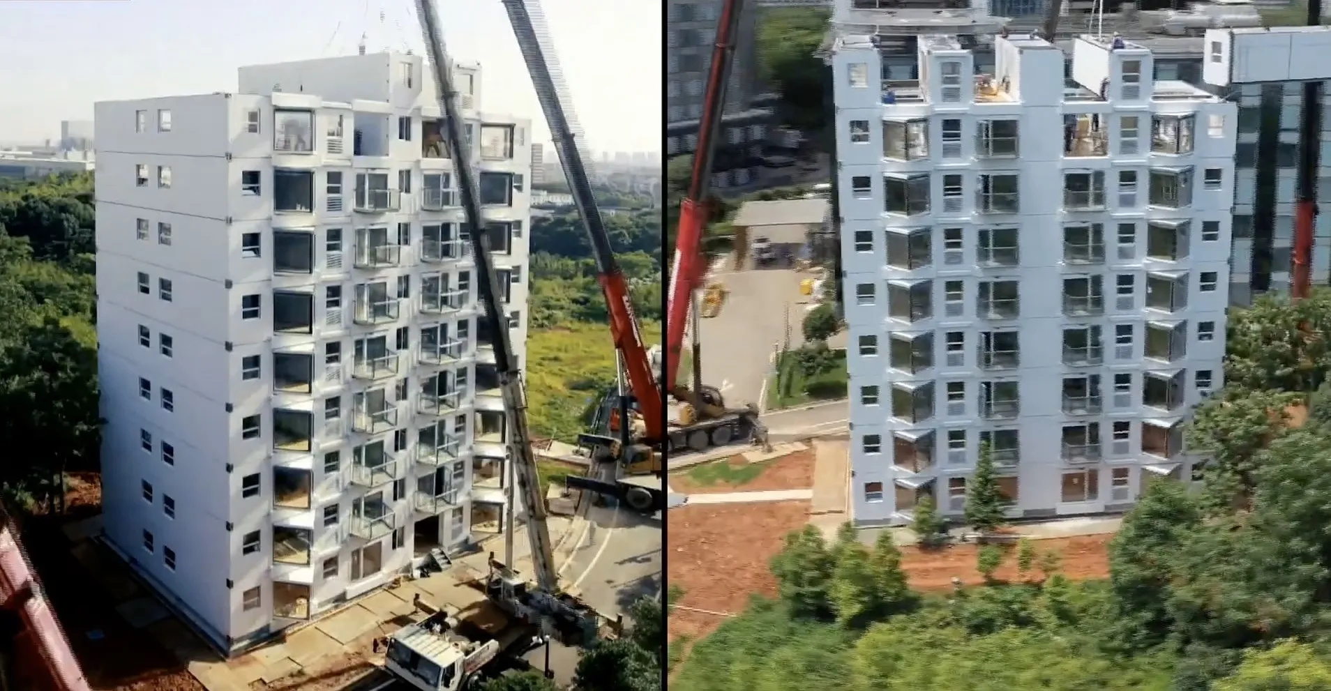 11-Story Building Assembled in China Just Under 29 Hours